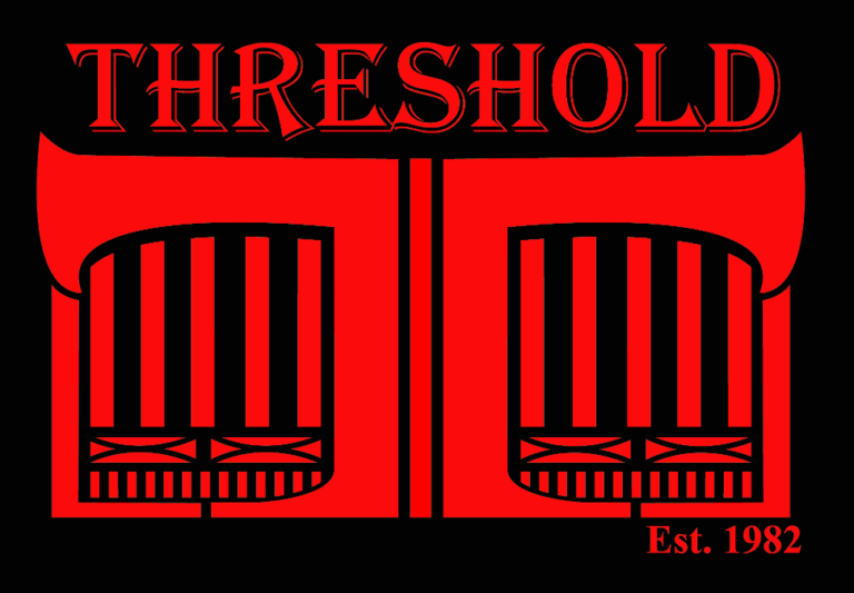 Black and Red Threshold logo | The Threshold Society, Inc.